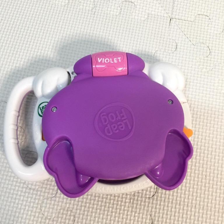 LeapFrog My Talking LapPup (Violet) Electronic Laptop, Hobbies & Toys ...