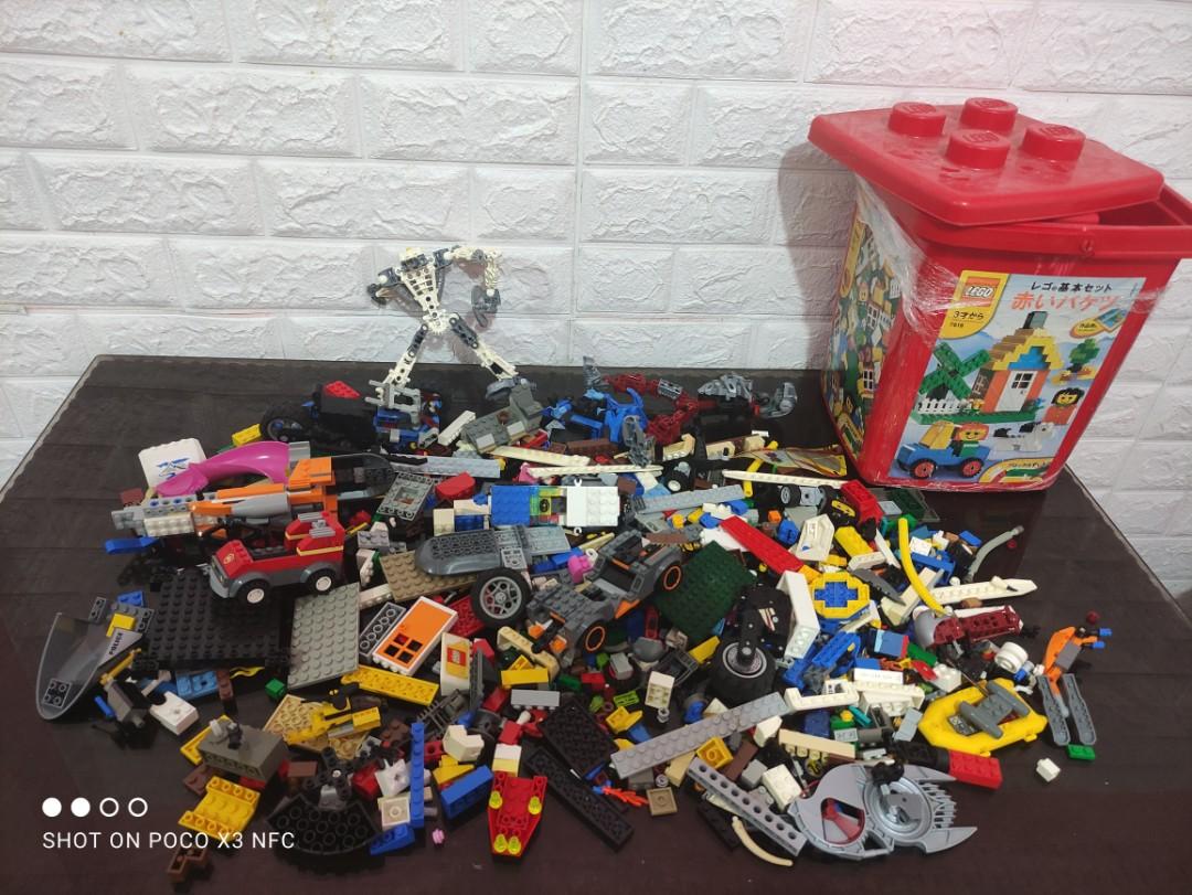 LEGO BUCKET (100% Original or Authentic), Hobbies & Toys, Toys & Games ...