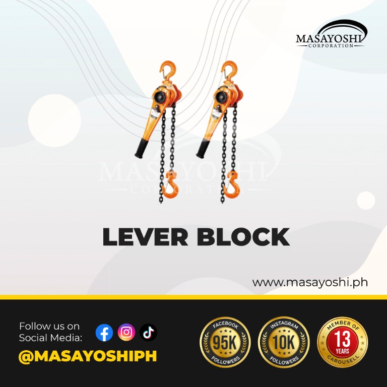 Lever Block Heavy Duty 3T x 1.5M | Industrial Supplies | Lifting ...