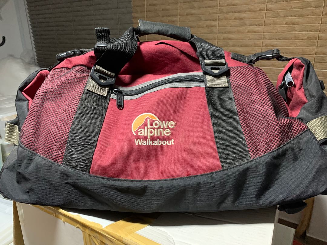 Lowe Alpine duffel bag large, Men's Fashion, Bags on Carousell