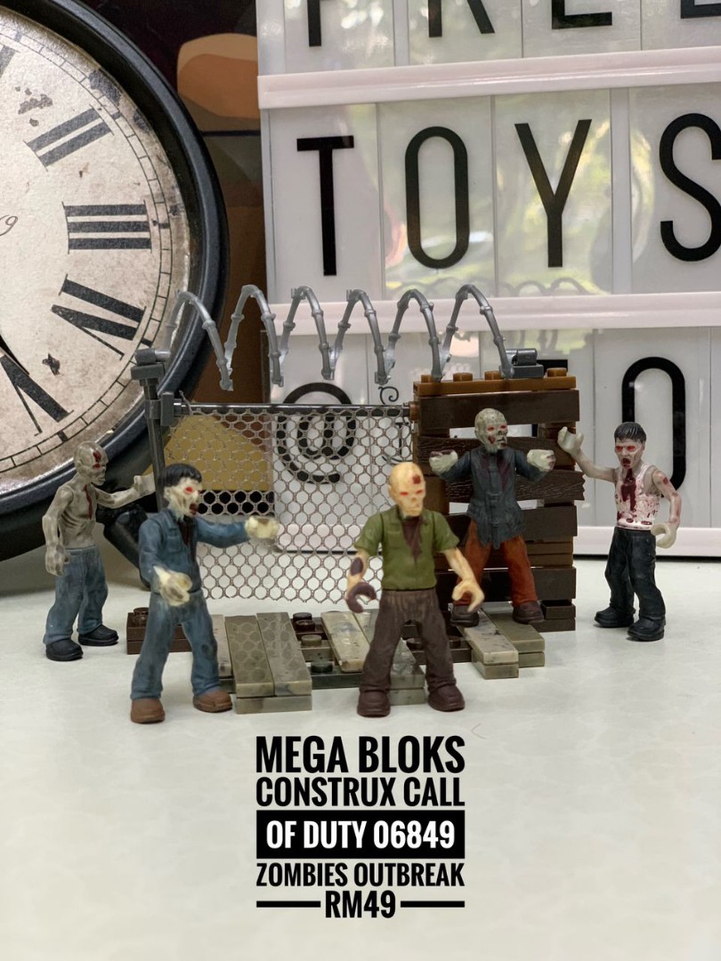 MEGA BLOKS ZOMBIE, Hobbies & Toys, Toys & Games on Carousell