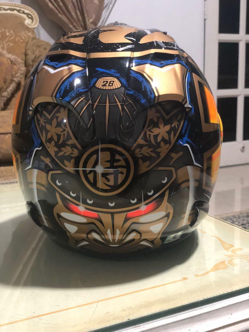 MHR Arai Samurai Design Helmet, Motorcycles, Motorcycle Accessories on ...