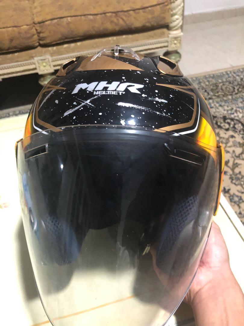 MHR Arai Samurai Design Helmet, Motorcycles, Motorcycle Accessories on ...