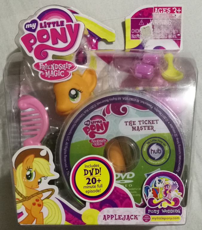 My Little Pony Wedding Applejack (Small), Hobbies & Toys, Toys & Games ...