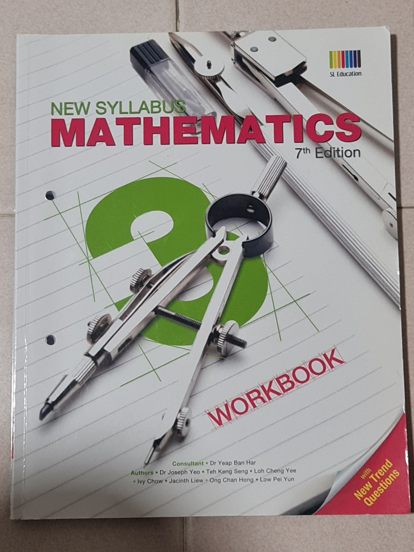 New Syllabus Mathematics Workbook 3 - 7th Edition, Hobbies & Toys ...