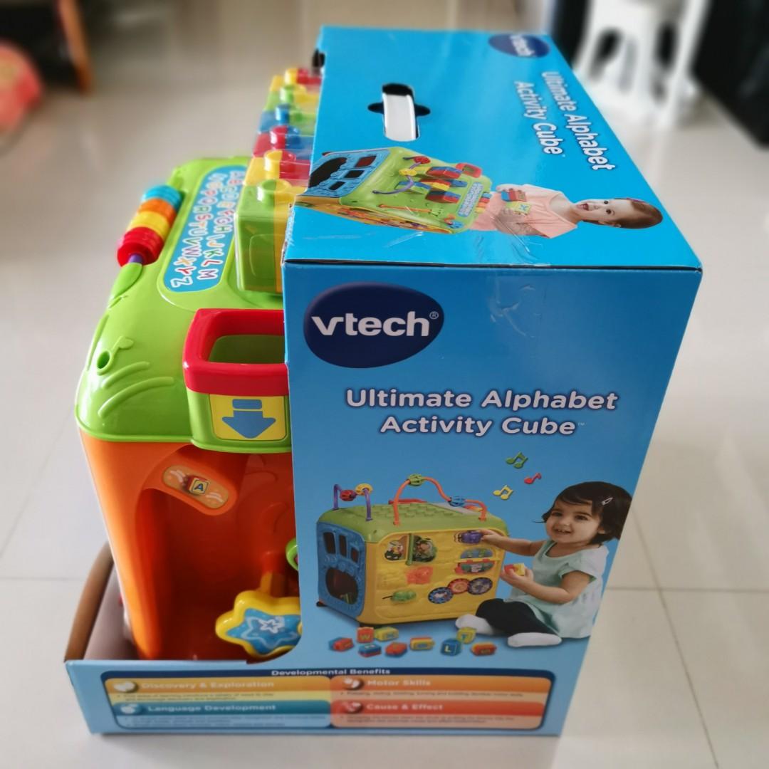[New] Vtech Ultimate Alphabet Activity Cube, Babies & Kids, Infant Playtime on Carousell
