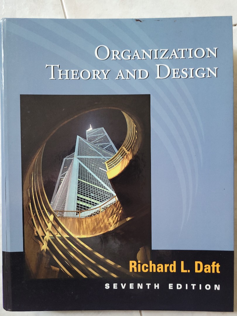 Organization Theory And Design, Hobbies & Toys, Books & Magazines ...