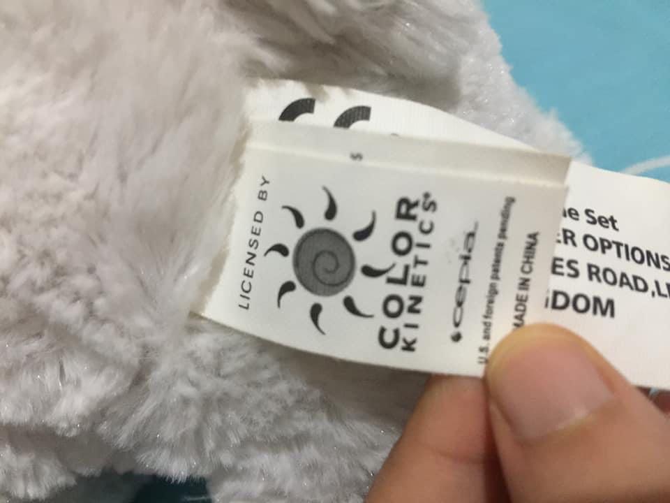 Original Glo-E White Sparkle Bear CEPIA Color Kinetics from UK, Hobbies ...