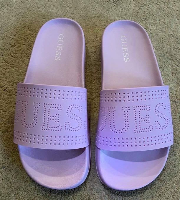 Original Guess Slides, Men's Fashion, Footwear, Slippers & Slides on ...