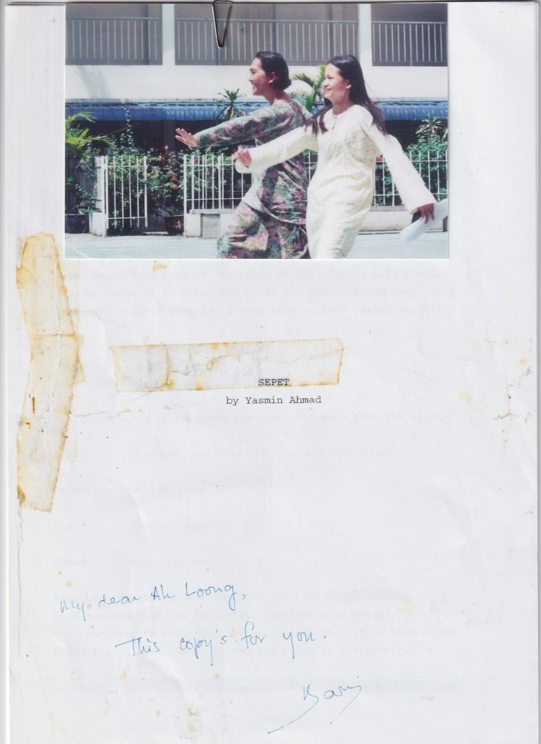 Original Sepet film script, Hobbies & Toys, Memorabilia & Collectibles ...