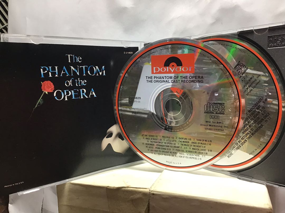 ORIGINAL US PRESS Phantom of the Opera - Sarah Brightman Andrew Lloyd ...