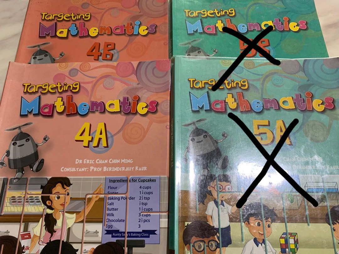 P4 Targeting Mathematics Textbooks, Hobbies & Toys, Books & Magazines ...
