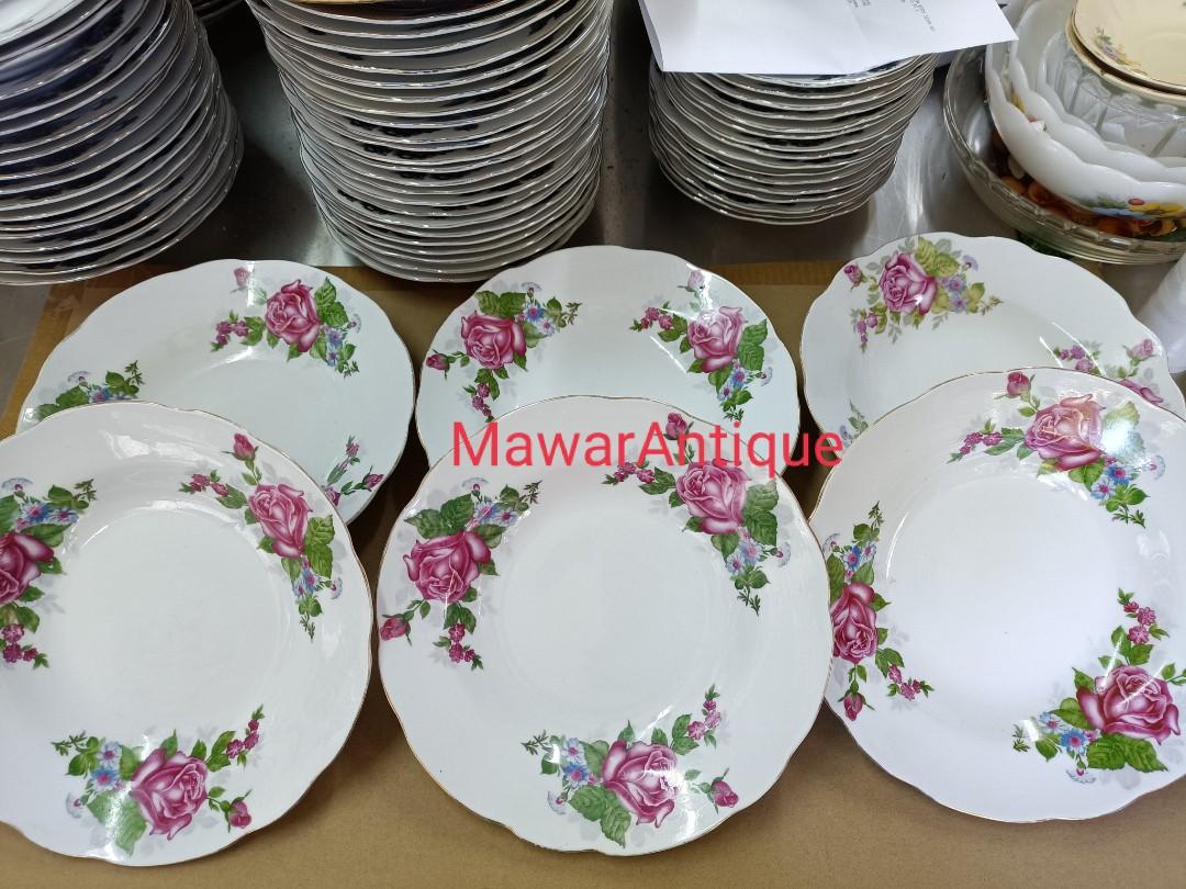 Pinggan Big Rose, Furniture & Home Living, Home Decor, Vases ...