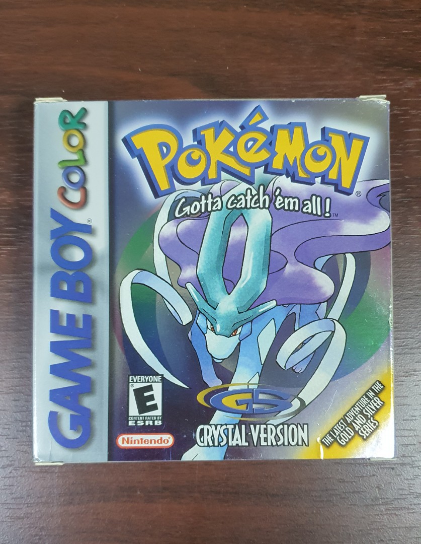 Pokemon Crystal Version (gameboy color), Video Gaming, Video Games ...