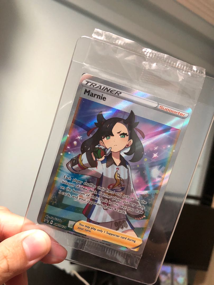pokemon tcg sealed Marnie promo - marnie premium tournament collection ...