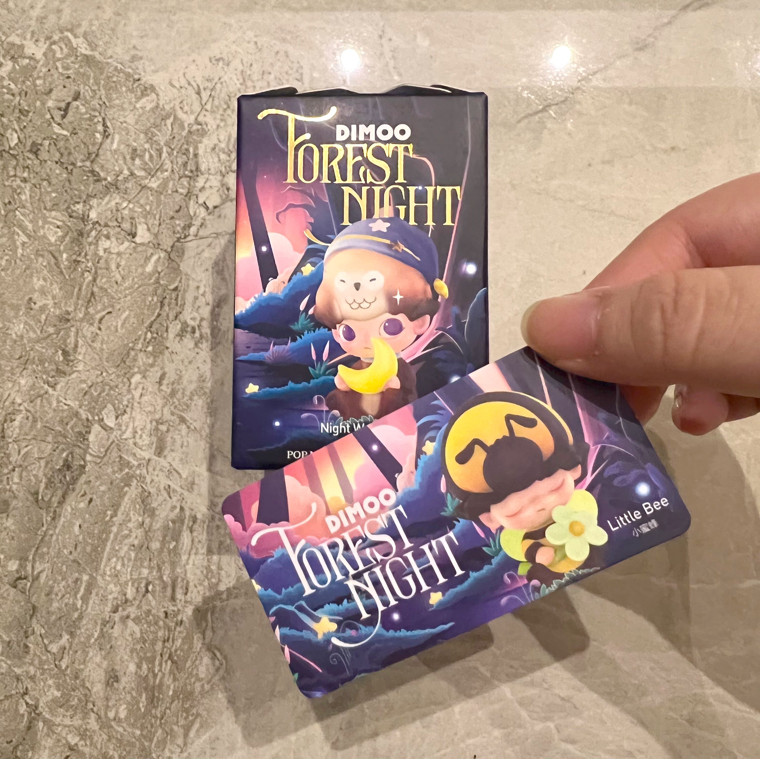 POPMART 泡泡瑪特 Dimoo - Forest Night 森林之夜系列盲盒 - Little Bee 小蜜蜂（未拆袋）, 興趣及遊戲 ...