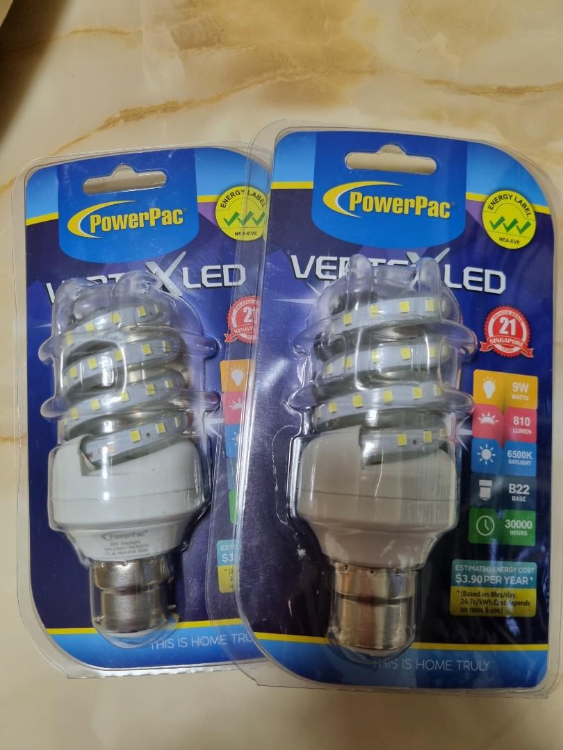 Powerpac LED bulb., Furniture & Home Living, Lighting & Fans, Lighting ...
