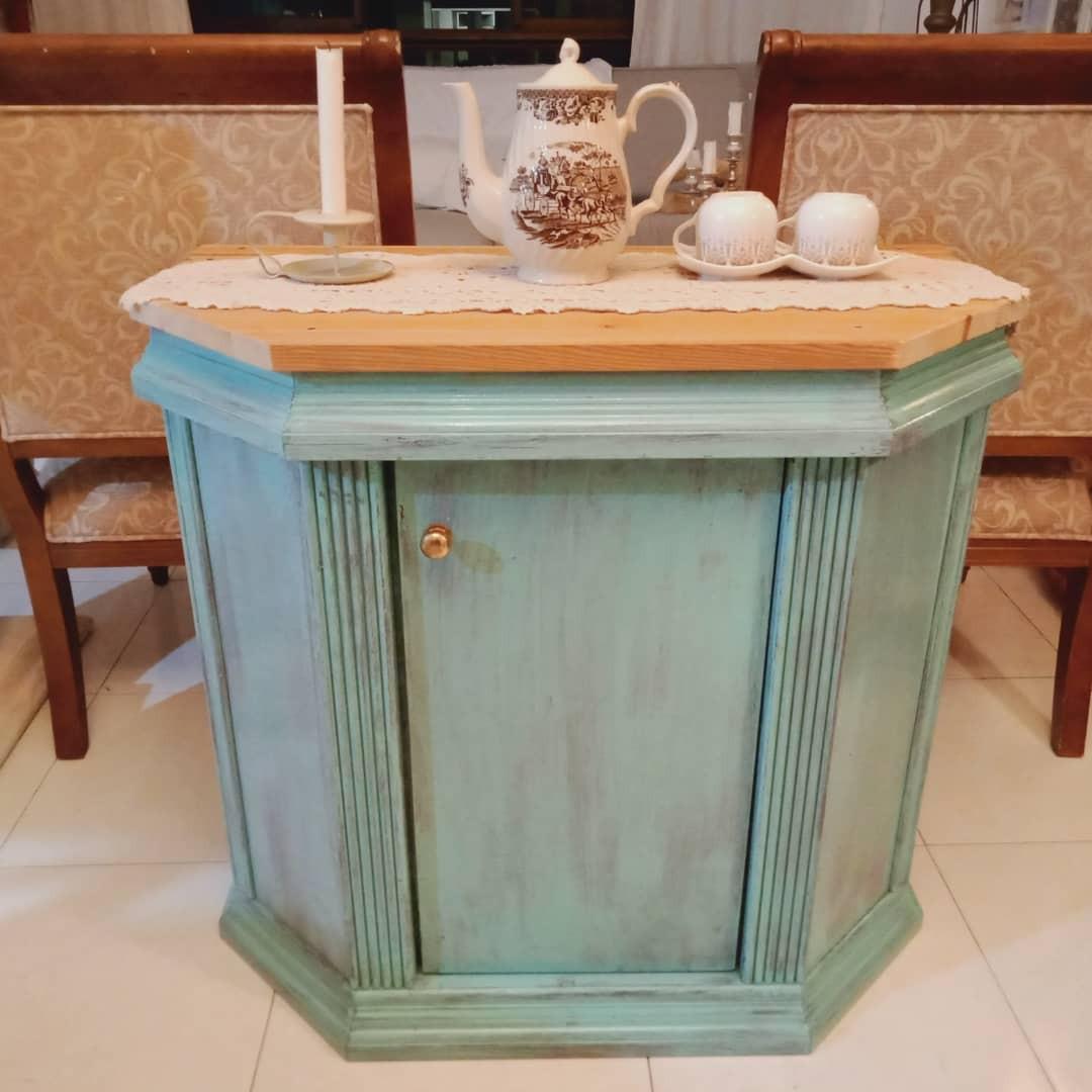 Pretty Rustic Torques console, Furniture & Home Living, Furniture, TV ...