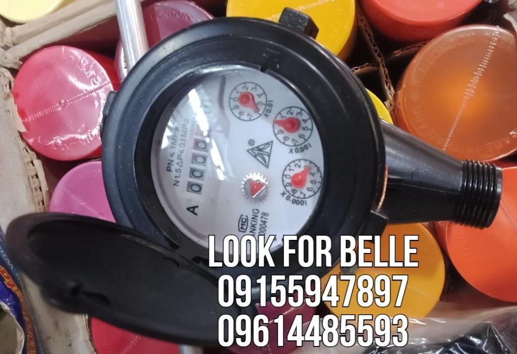 Pvc water meter w/ coupling, Commercial & Industrial, Construction ...