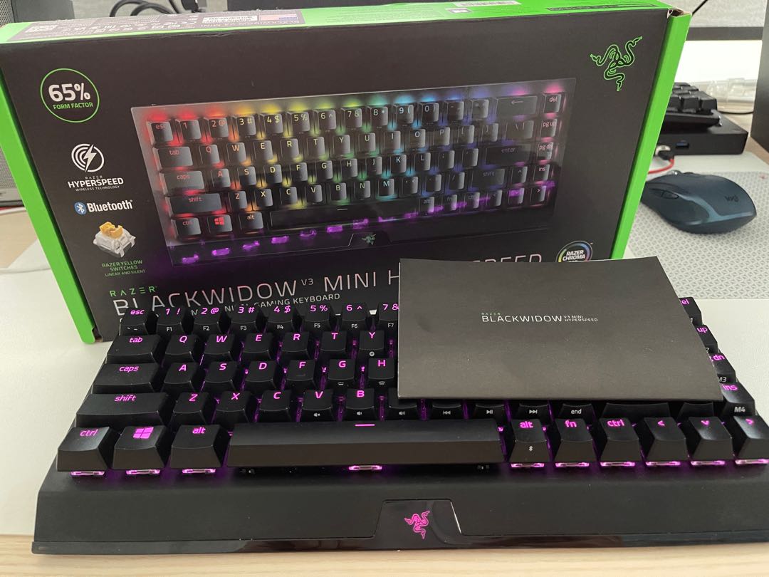 Razor Blackwidow V3 Mini Hyperspeed , Computers & Tech, Parts ...