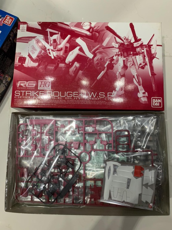 RG Strike Rouge + I.W.S.P (P-Bandai), Hobbies & Toys, Stationery ...