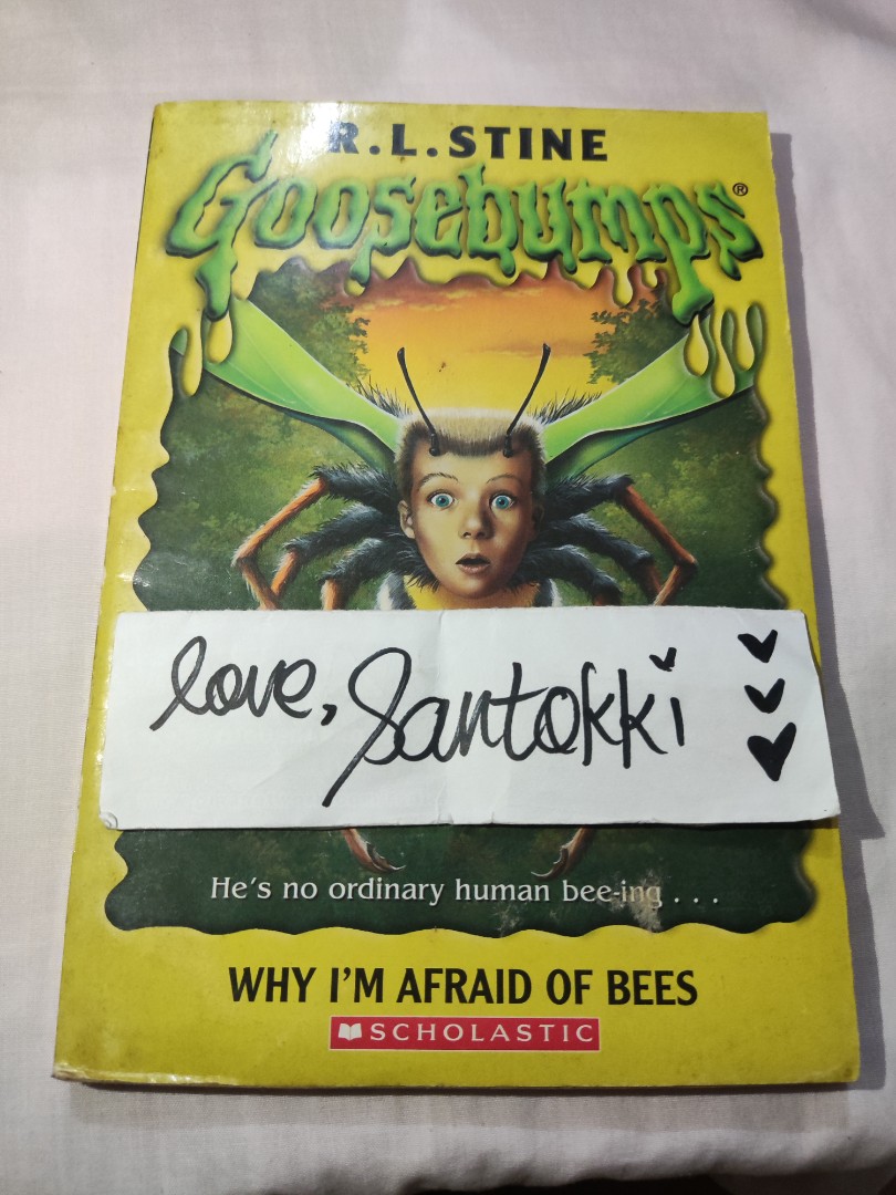 Goosebumps: Why I'm Afraid of Bees by R.L. Stine , Hobbies & Toys ...