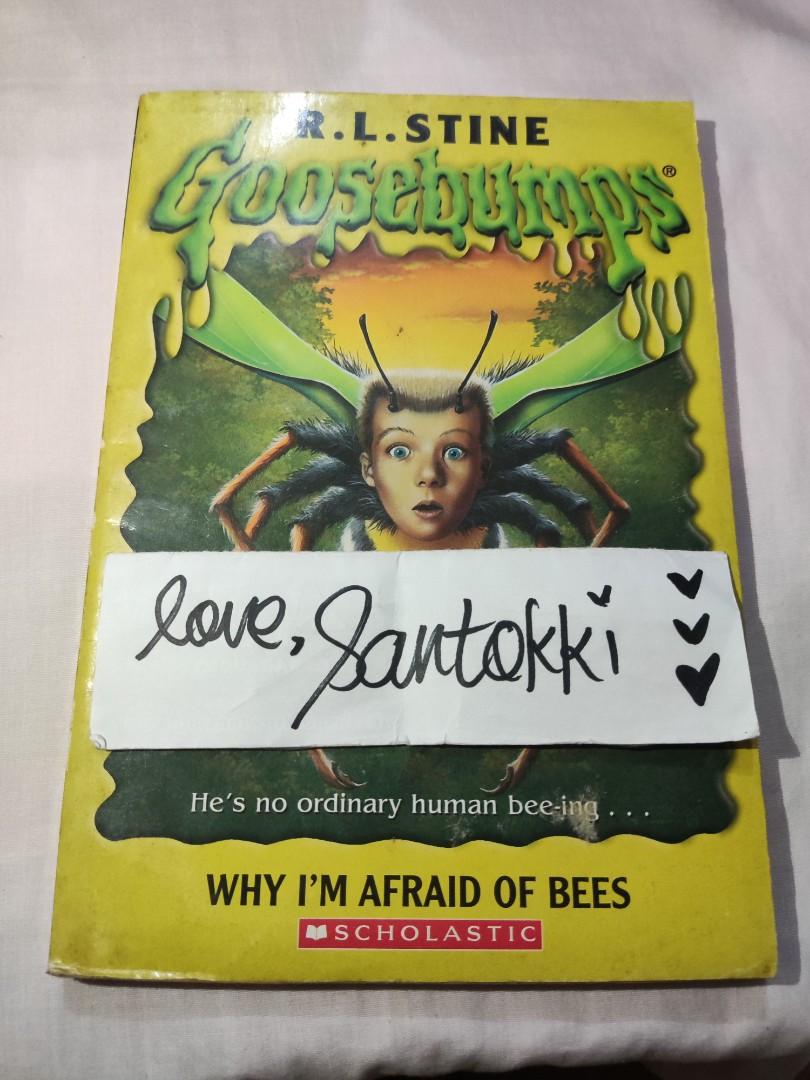 Goosebumps: Why I'm Afraid of Bees by R.L. Stine , Hobbies & Toys ...