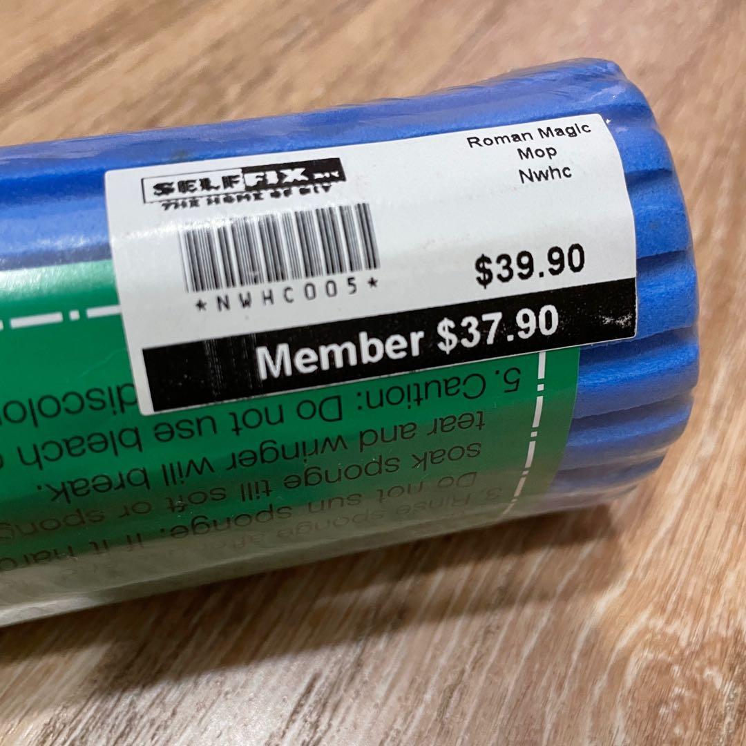 Roman mop replacement sponge, Furniture & Home Living, Cleaning ...