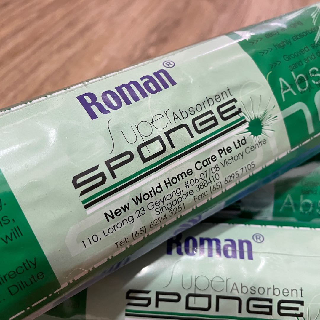 Roman mop replacement sponge, Furniture & Home Living, Cleaning ...