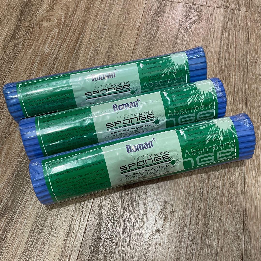 Roman mop replacement sponge, Furniture & Home Living, Cleaning ...