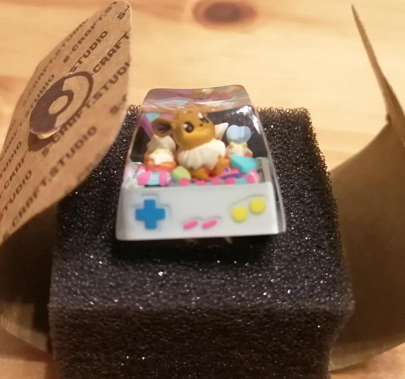 S Craft Pokemon Keycaps Evee (Gen4) never mounted, Computers & Tech ...