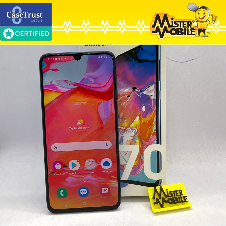 Samsung Galaxy A70 128 128GB Blue Local Used, Mobile Phones & Gadgets ...