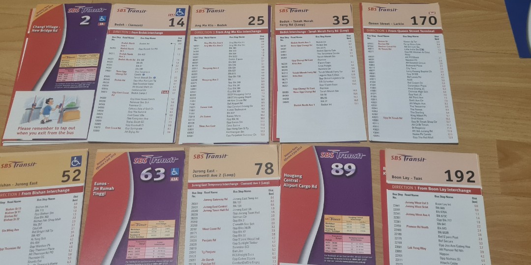 Sbs bus guides, Hobbies & Toys, Memorabilia & Collectibles, Vintage ...