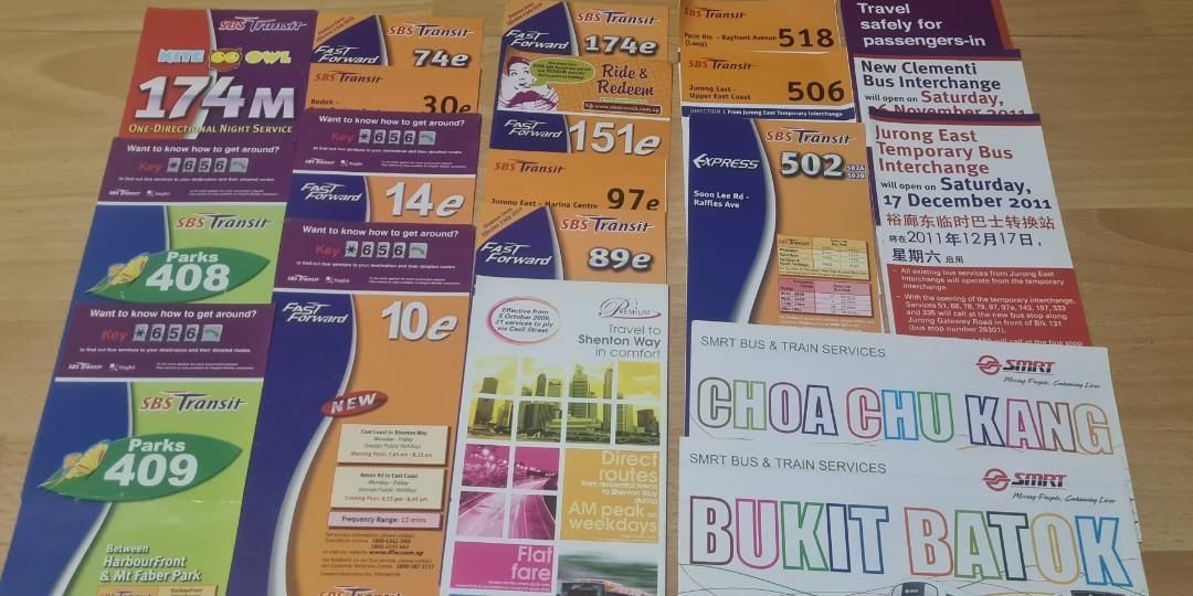 Sbs bus guides, Hobbies & Toys, Memorabilia & Collectibles, Vintage ...