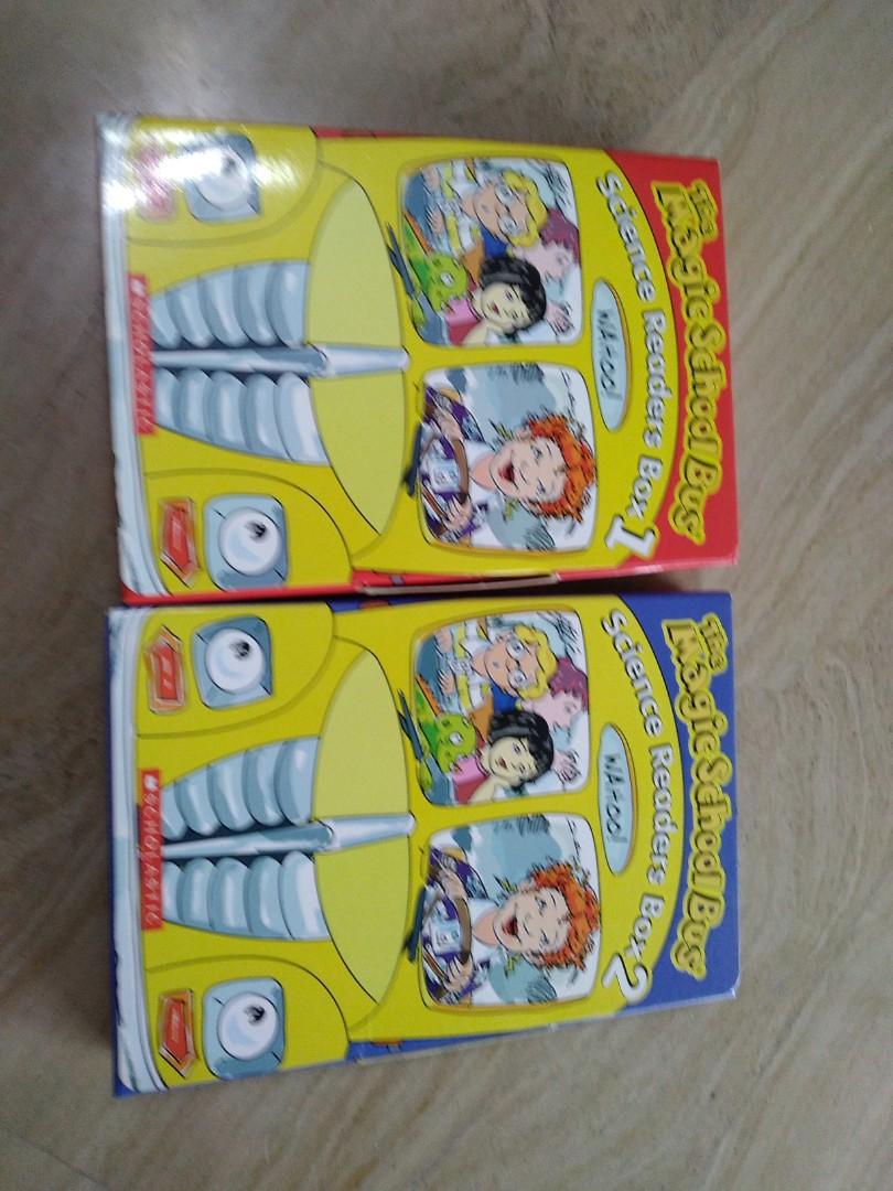 Scholastic The Magic School Bus Science Reader Box 1 & 2, Hobbies ...