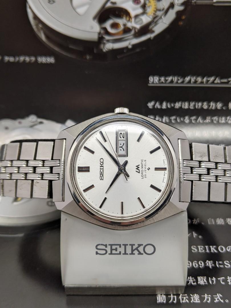 SEIKO LORD MATIC 25 JEWELS 1970's, Luxury, Watches on Carousell