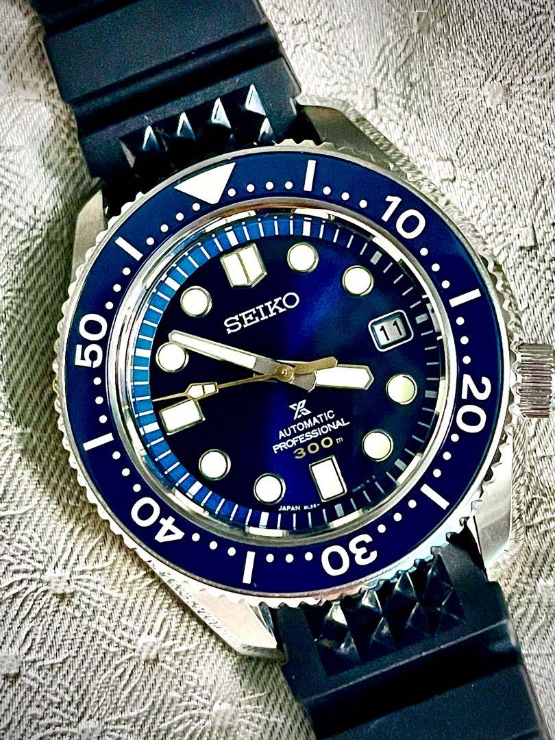 Seiko Prospex Professional Diver Marine Master Blue MM300 SLA023J ...