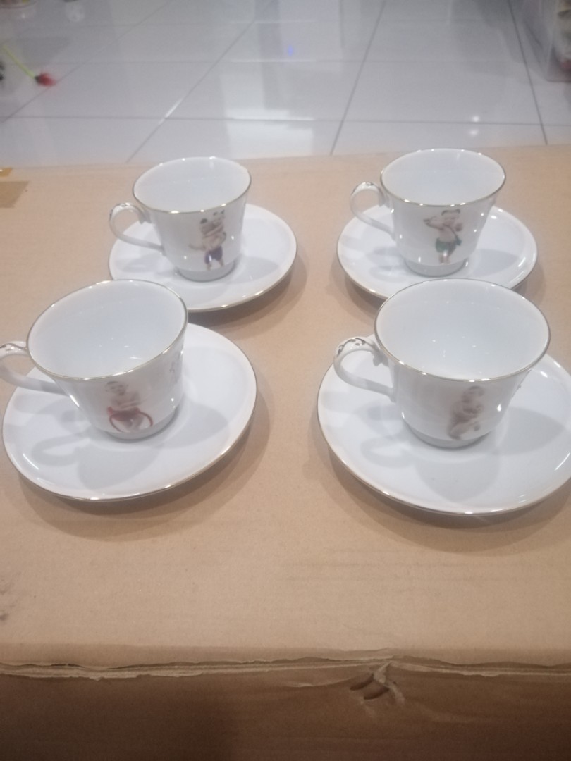 Set cawan na zha, Furniture & Home Living, Kitchenware & Tableware ...