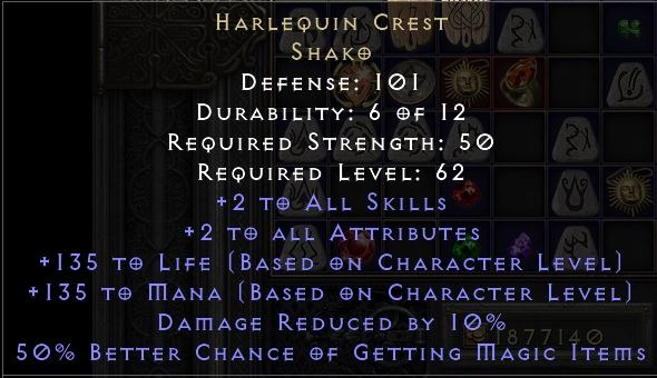 Shako Diablo 2R, Video Gaming, Gaming Accessories, In-Game Products on ...