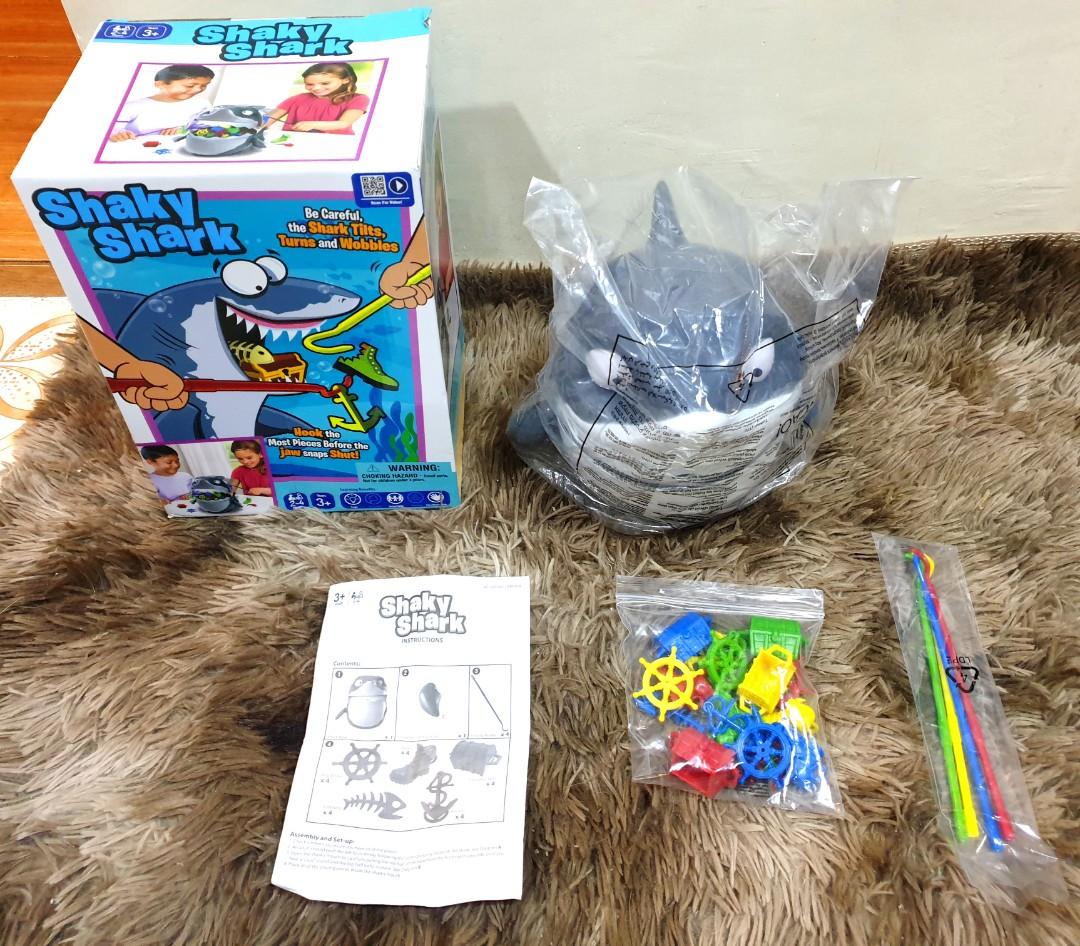 Shaky Shark Game, Hobbies & Toys, Toys & Games on Carousell