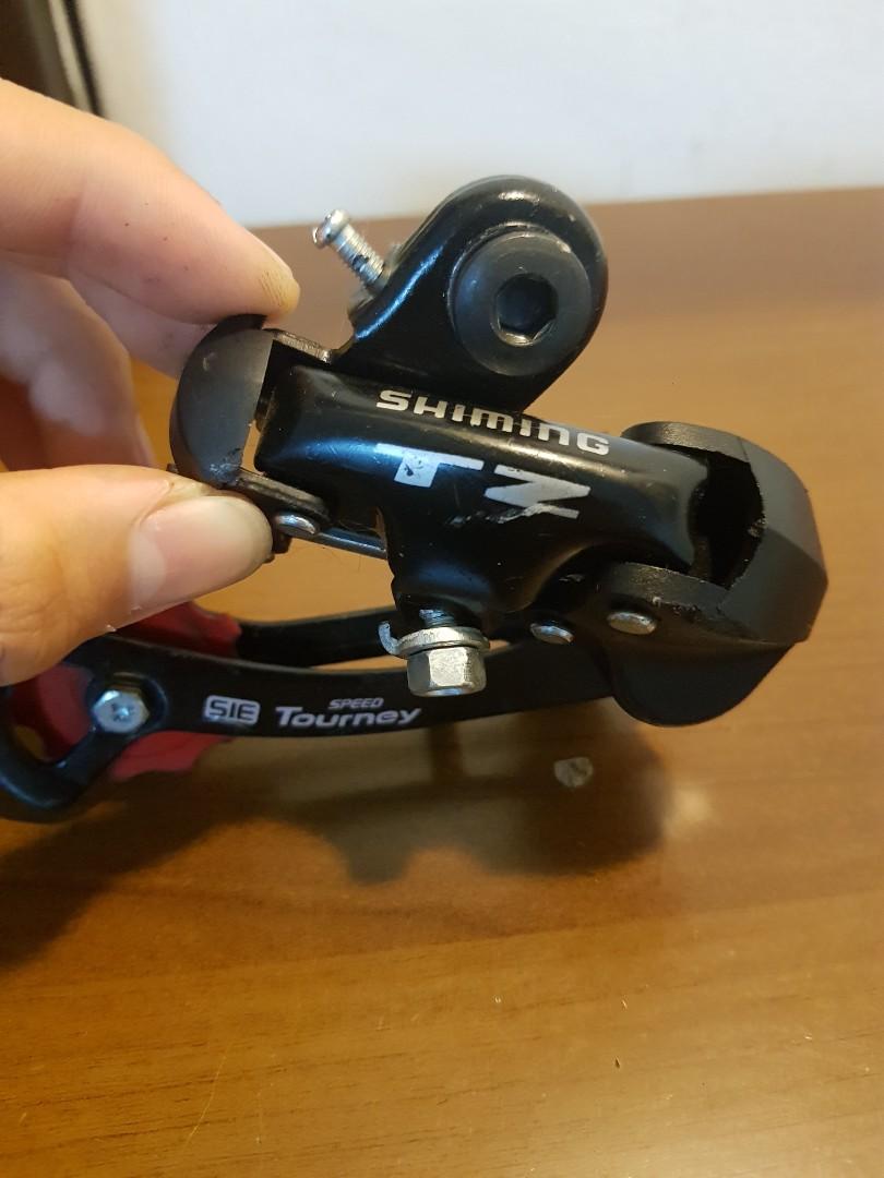Shiming Tourney 7 speed derailleur, Sports Equipment, Bicycles & Parts ...
