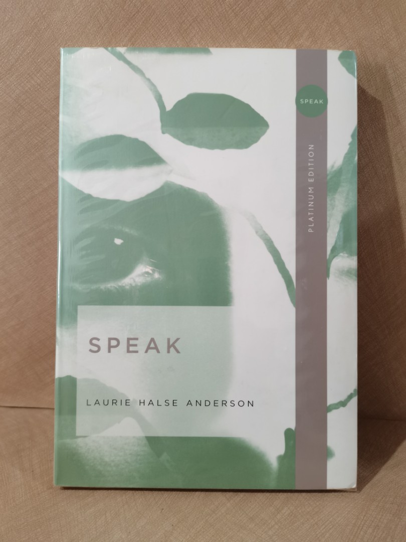 SPEAK by Laurie Halse Anderson, Hobbies & Toys, Books & Magazines ...