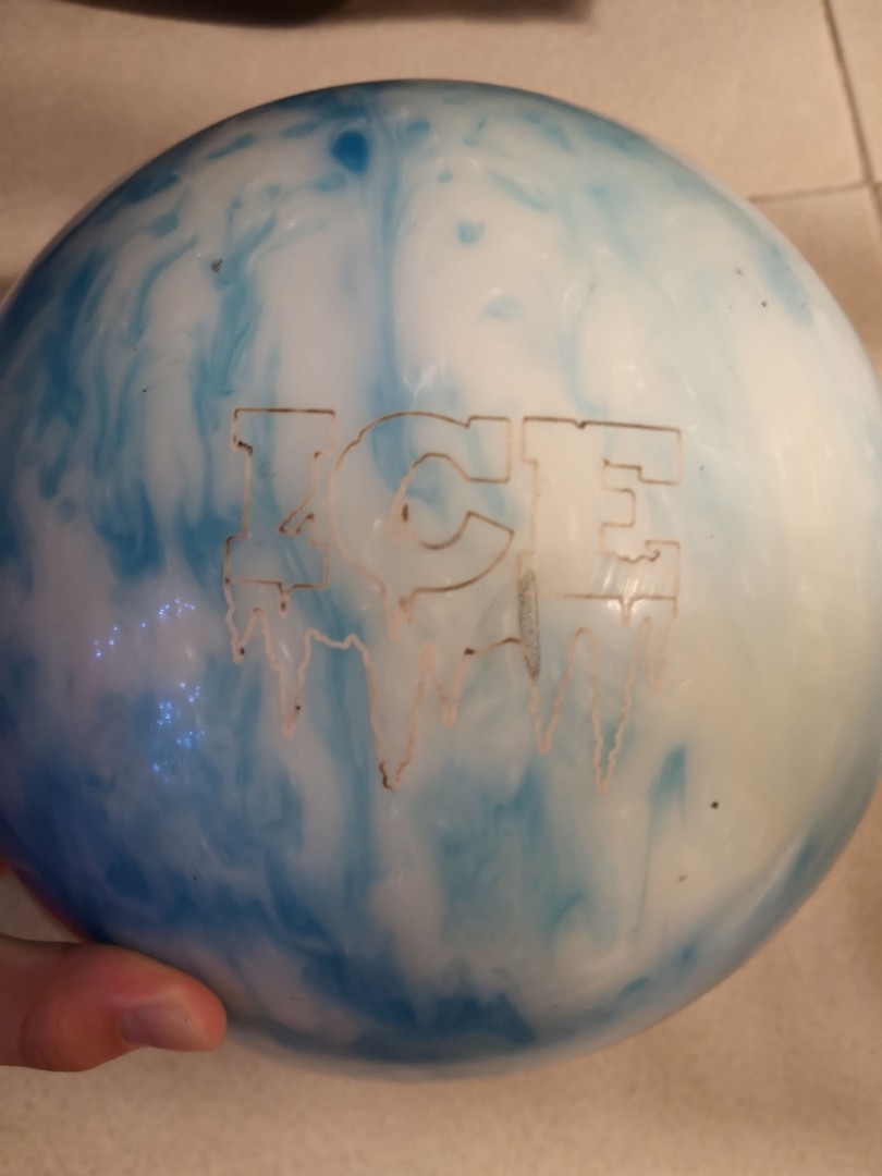 STORM Ice bowling ball, Sports Equipment, Sports & Games, Billiards ...