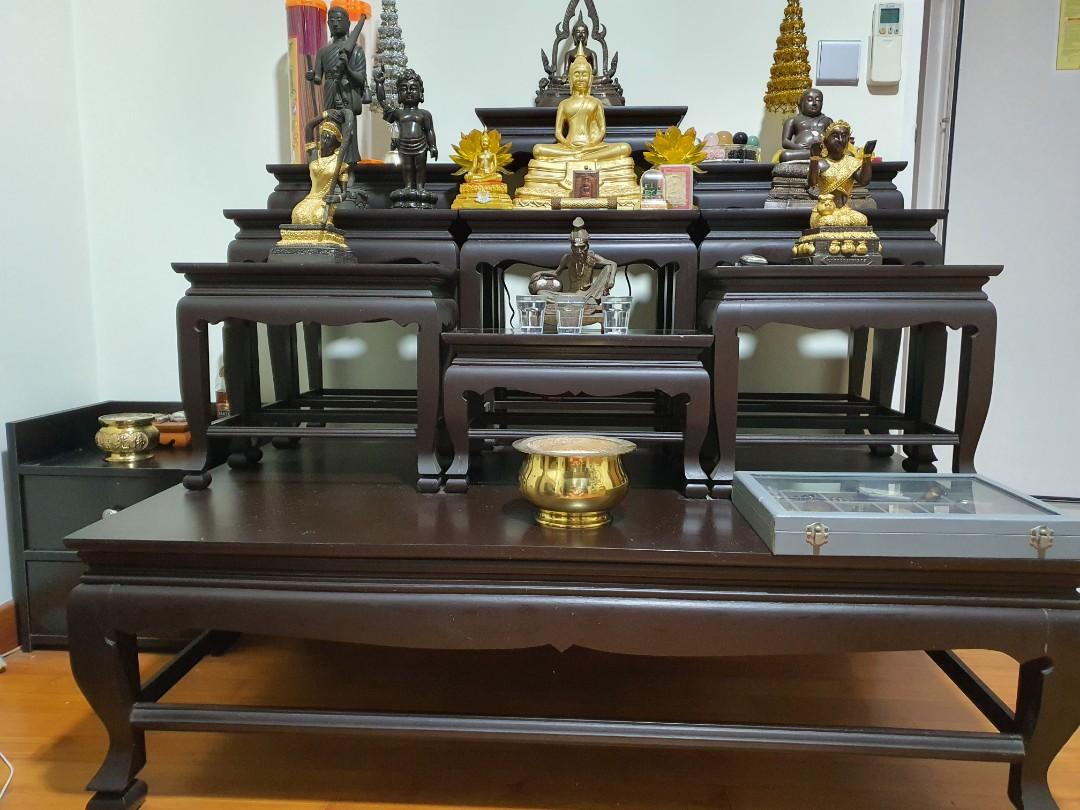Thai table alter, Hobbies & Toys, Memorabilia & Collectibles, Religious ...
