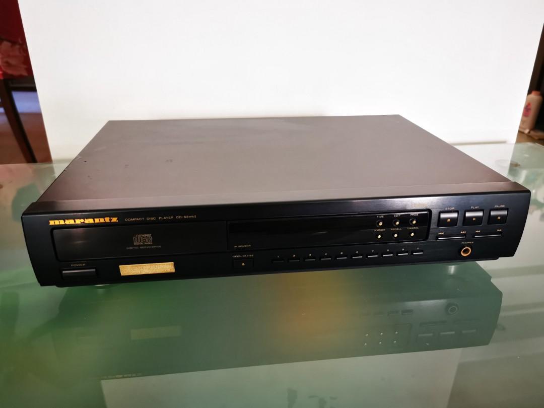 The famous Marantz CD-63 MKII Ki-Signature CD Player, Audio, Other ...