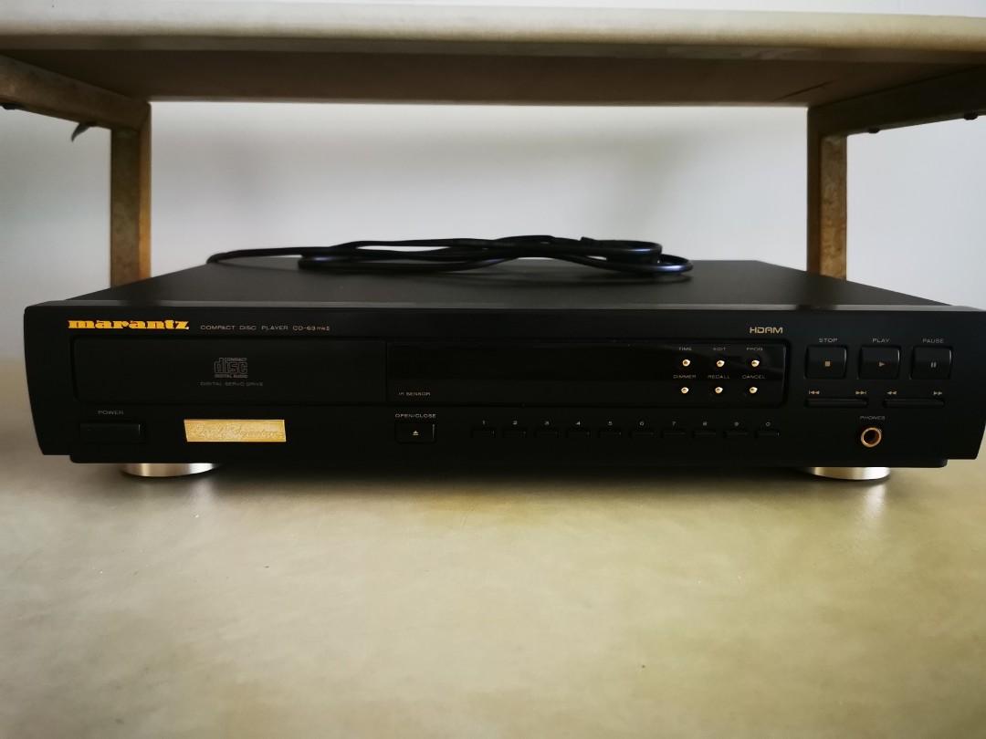 The famous Marantz CD-63 MKII Ki-Signature CD Player, Audio, Other ...
