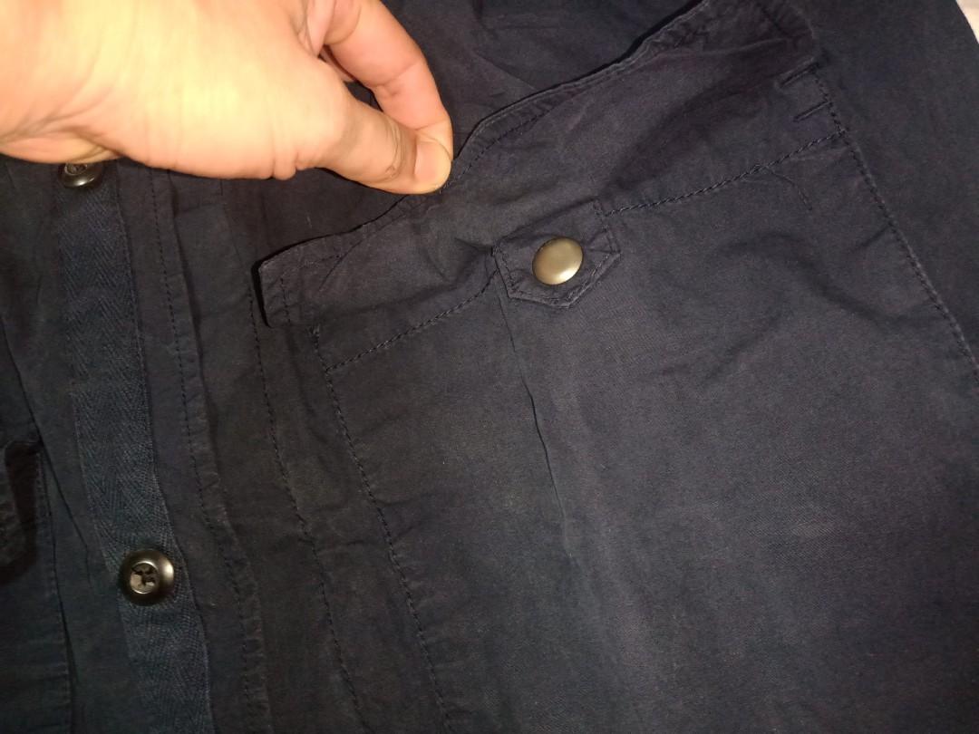 The Gap Navy Blue Field Jacket, Men's Fashion, Coats, Jackets and ...