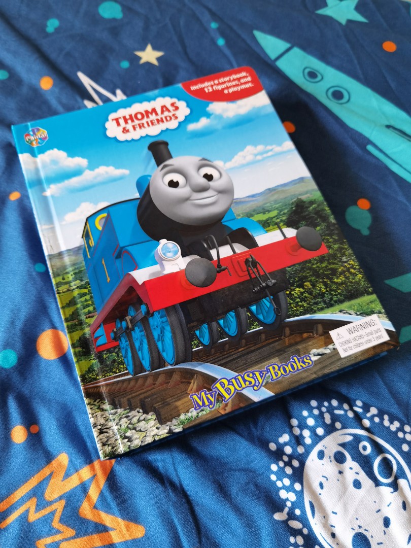 Thomas & Friends Busy book, Hobbies & Toys, Books & Magazines, Children ...