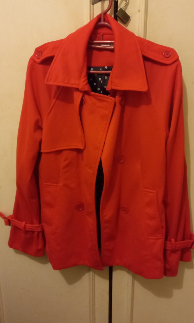 Tomato jacket/blazer, Women's Fashion, Coats, Jackets and Outerwear on ...