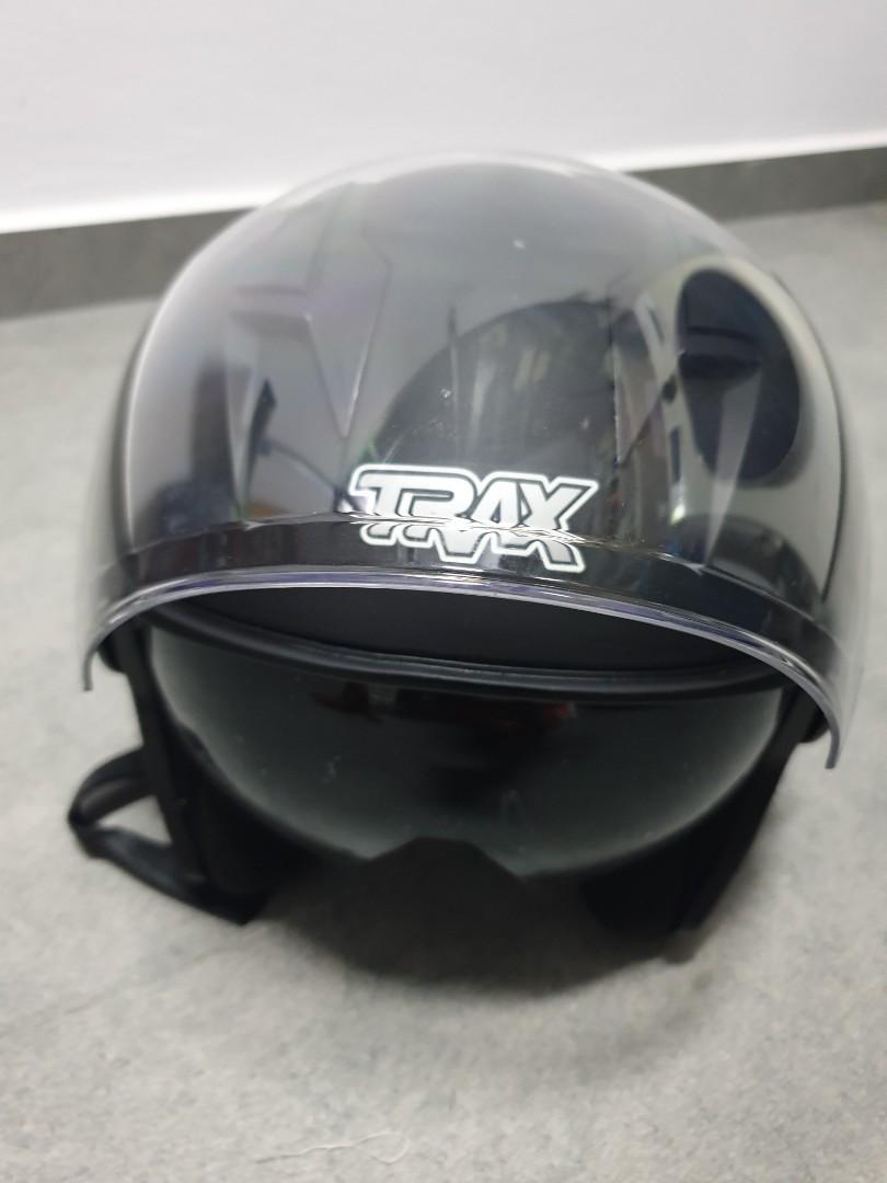 Trax Vision T735 helmet, Motorcycles, Motorcycle Apparel on Carousell